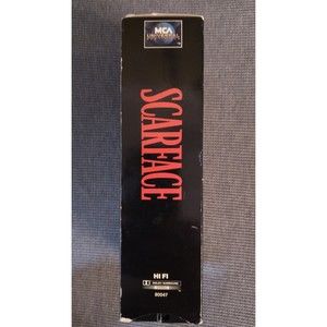 MCA Universal | Media | Scarface Vhs 983 1986 Release 2 Tape Cassette ...